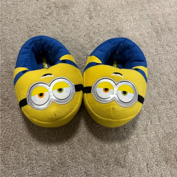Minions | Shoes | Minions Kids Yellow And Blue Slippers | Poshmark